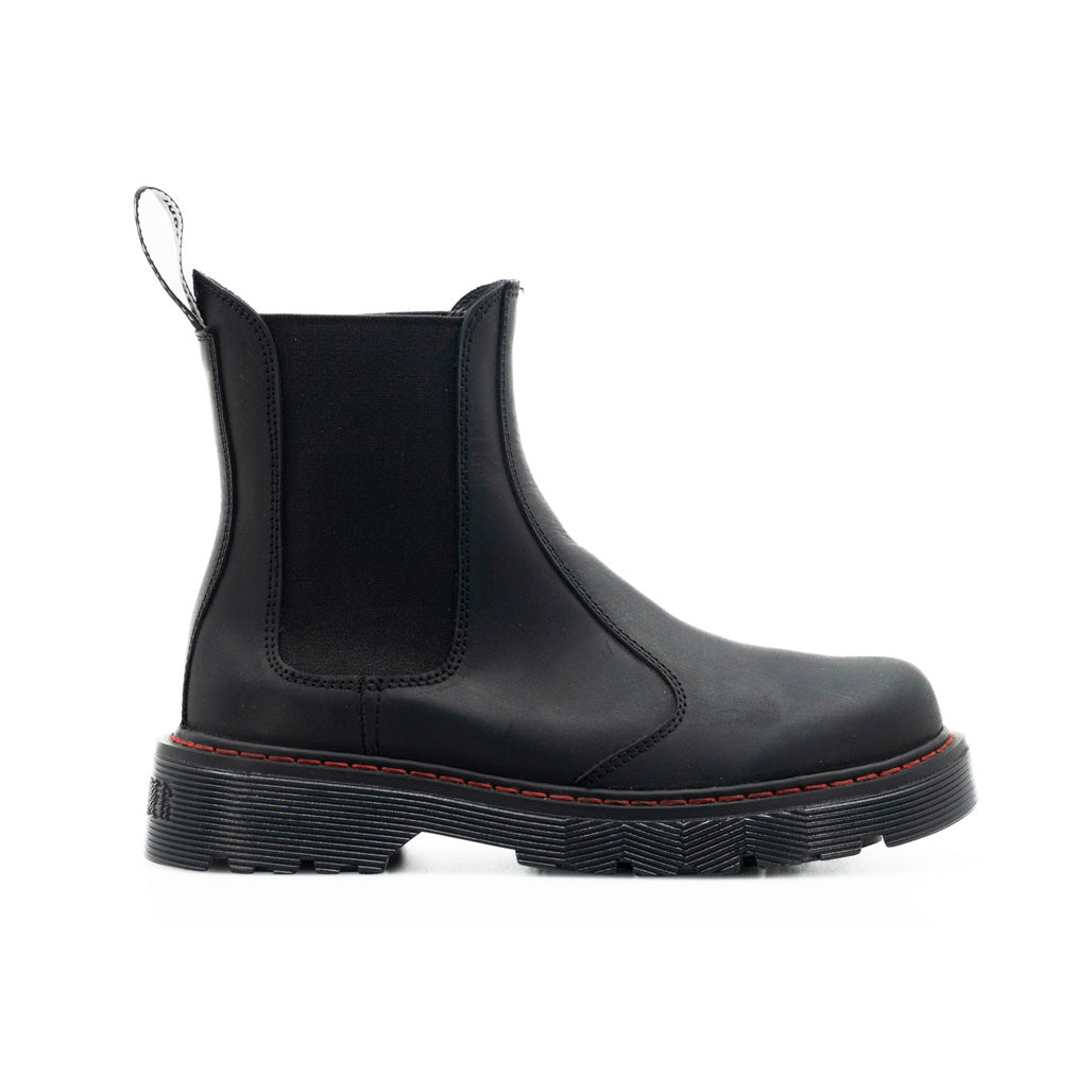 Botas Offlander, Tipo Chelsea, Piel Crazy, Negro – EMPORIO MIRANDA