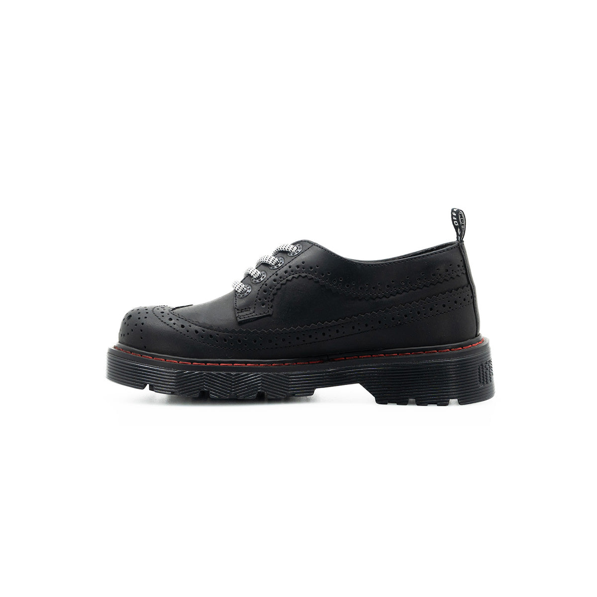 Choclos Offlander, Tipo Boston, Piel Crazy, Negro – EMPORIO MIRANDA