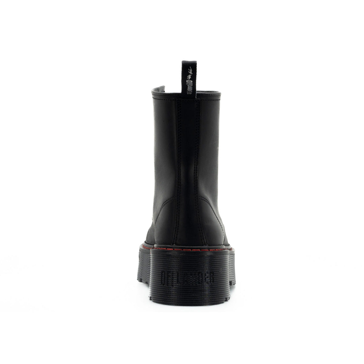 Botas Con Plataforma, Piel Crazy, Negro - Offlander – EMPORIO MIRANDA