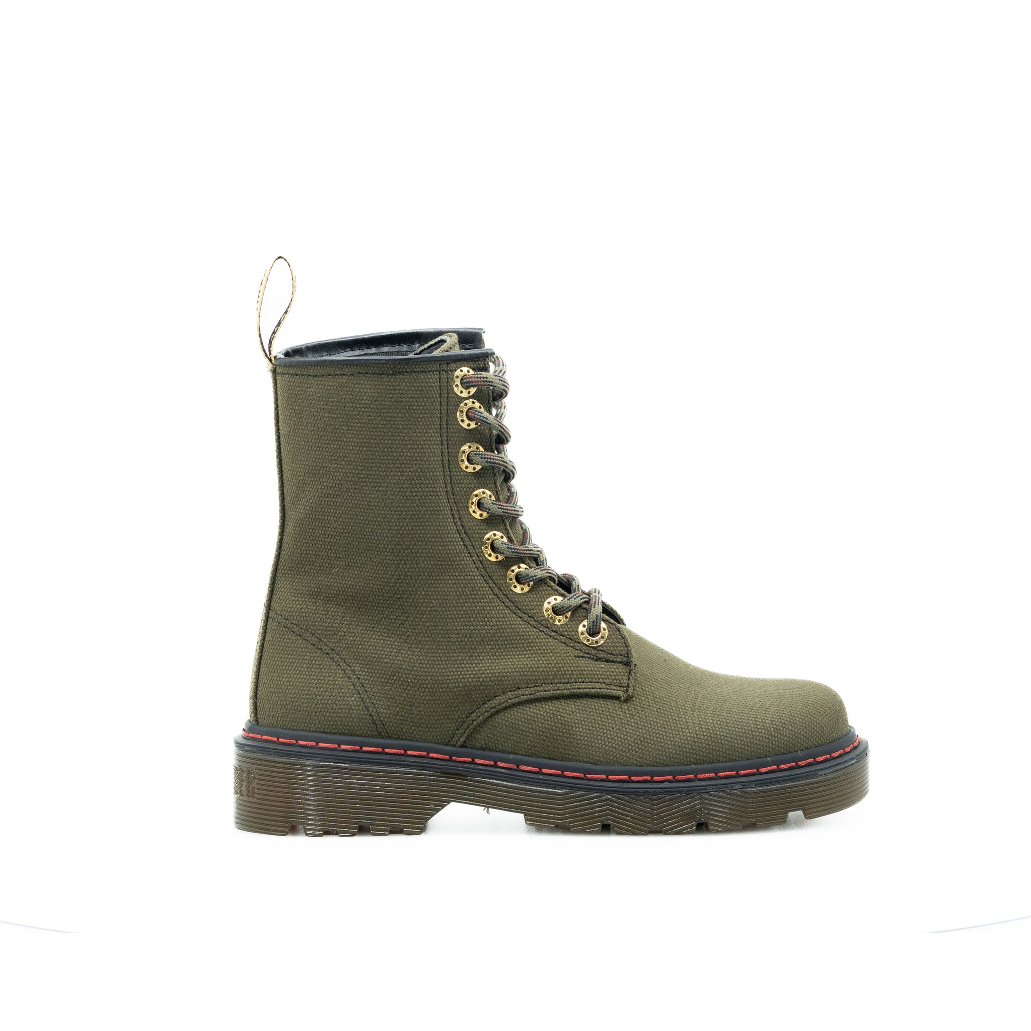 Botas Offlander, Tipo Militar, Lona, Verde Olivo – EMPORIO MIRANDA