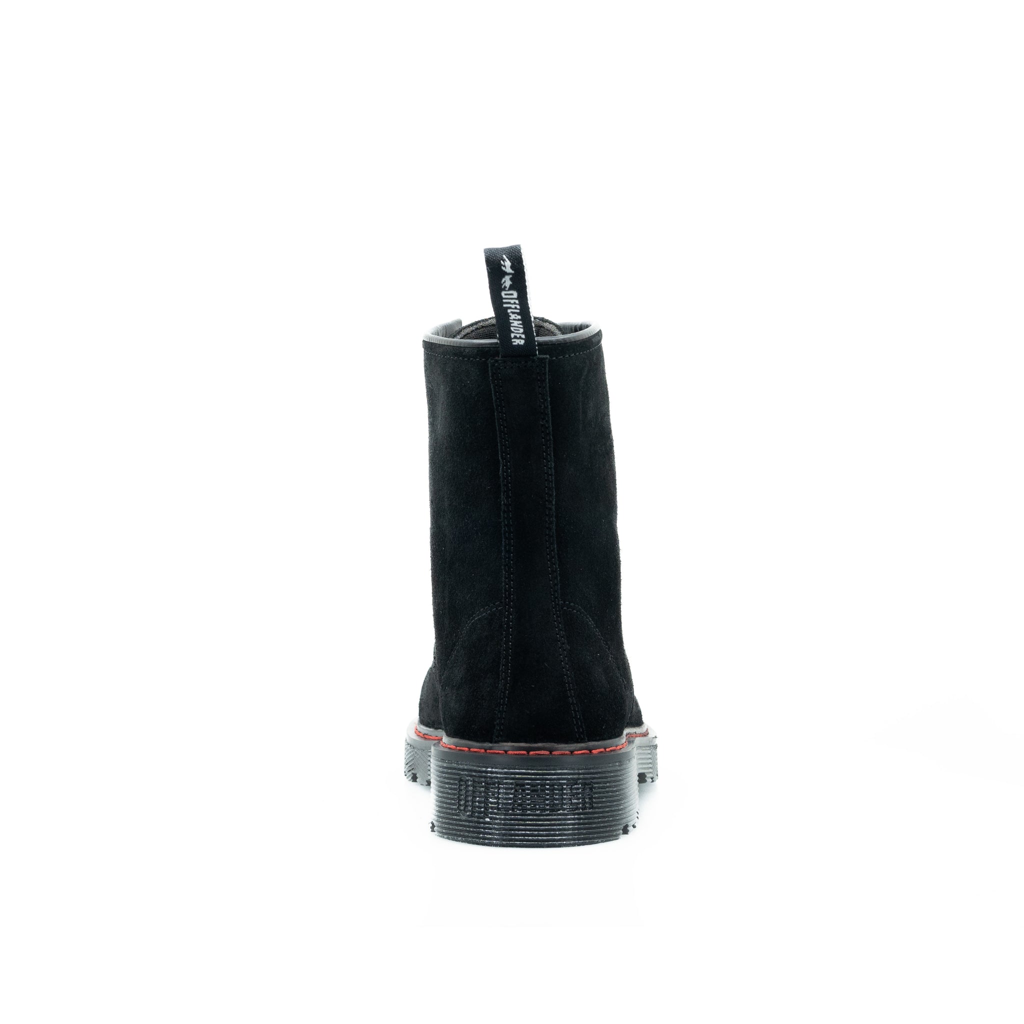 Botas Offlander, Tipo Militar, Piel Gamuza, Negro – EMPORIO MIRANDA