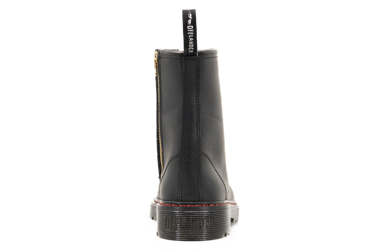 Bota Urbana Negra Con Listón - Offlander – EMPORIO MIRANDA