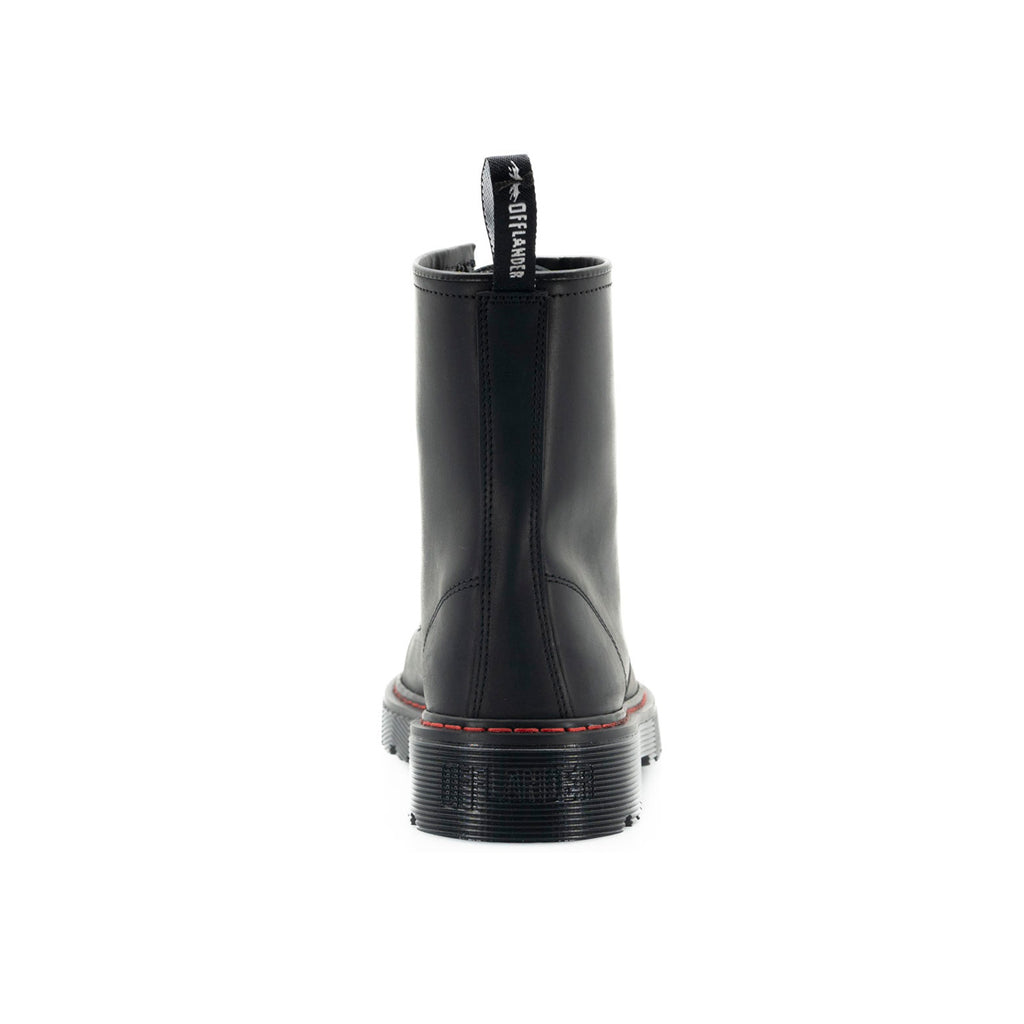 Botas Tipo Militar, Piel Crazy, Negra - Offlander – EMPORIO MIRANDA