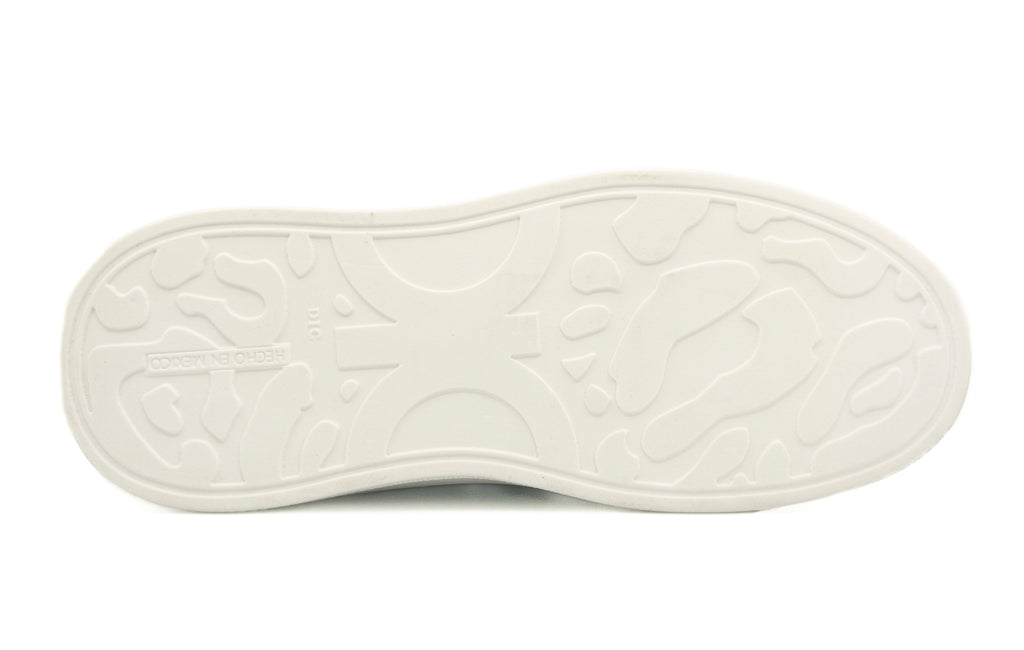 Tenis Offlander, Tipo Choclo, Piel Napa, Blanco y Miel – EMPORIO MIRANDA