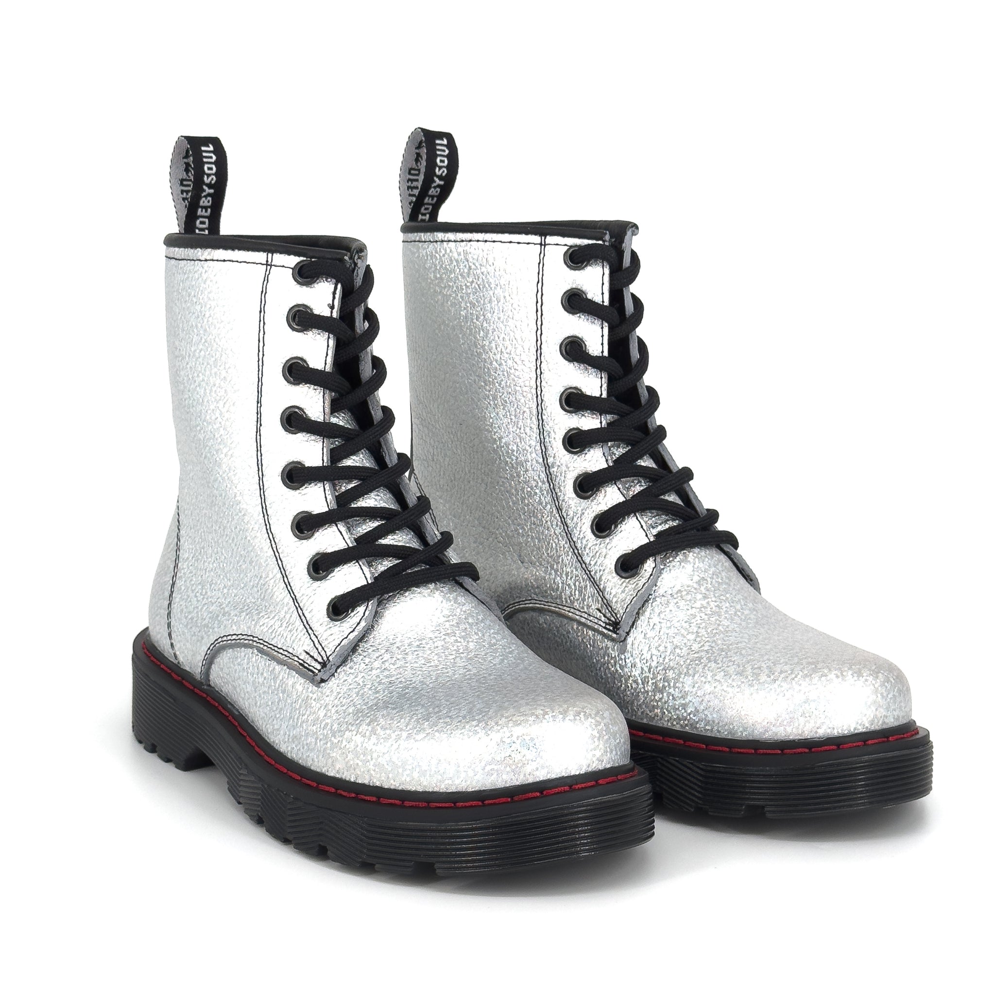Botas Offlander, Tipo Militar - After Party, Piel Napa, Plateado ...