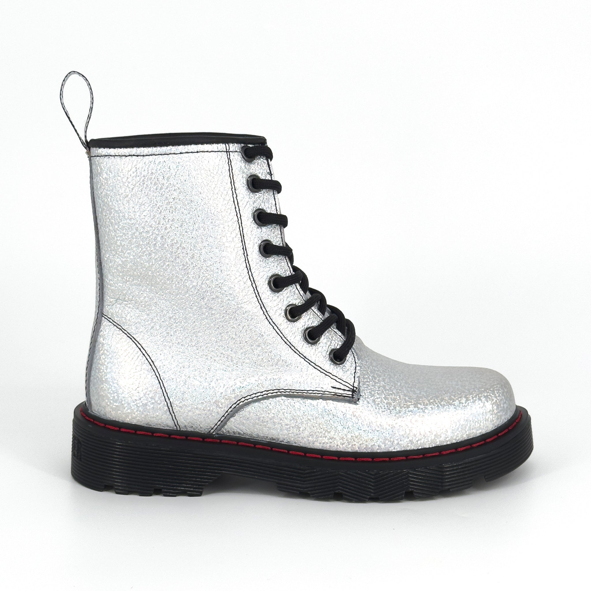 Botas Offlander, Tipo Militar - After Party, Piel Napa, Plateado ...