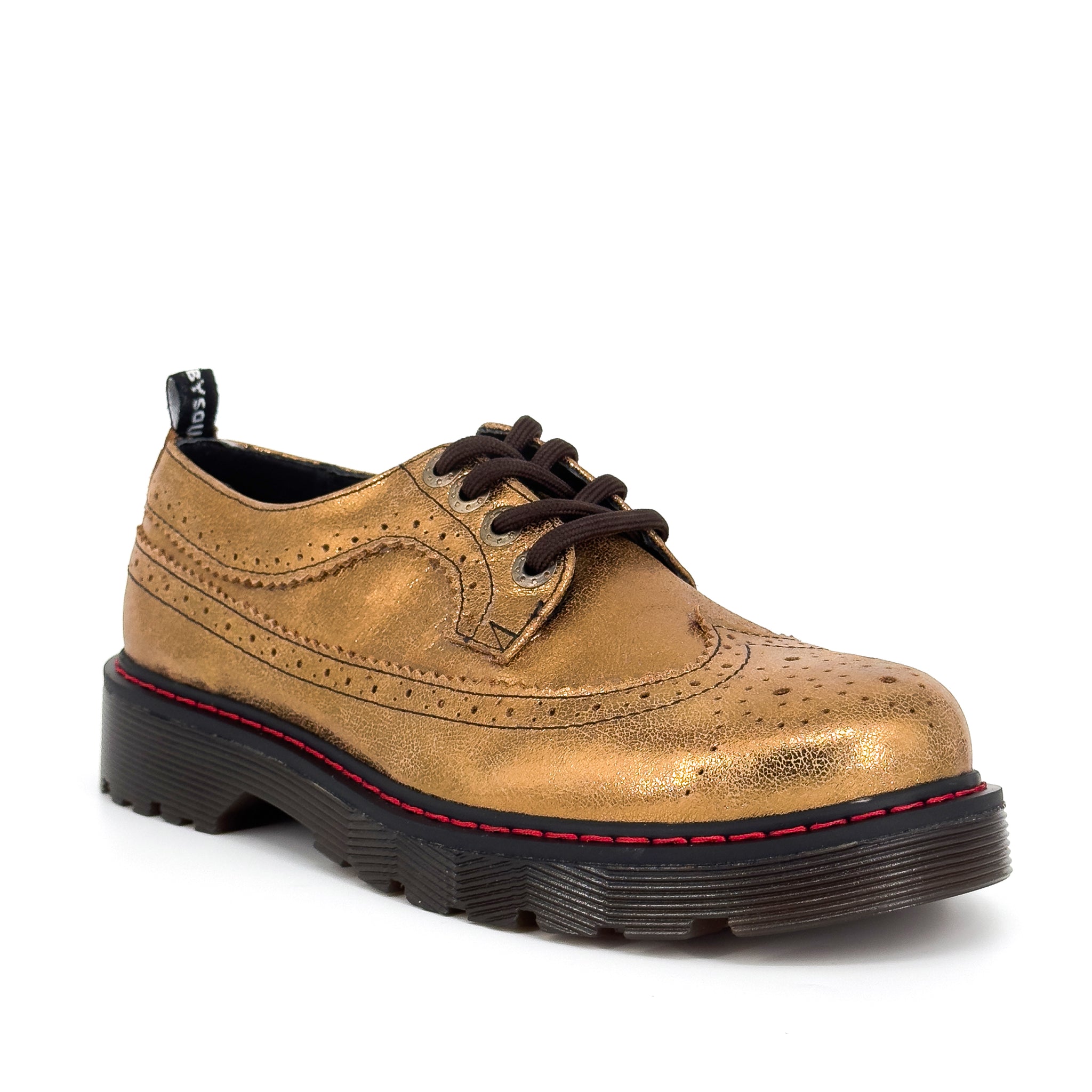 Choclos Offlander, Tipo Boston - After Party, Piel Napa, Dorado ...