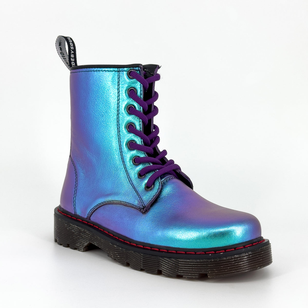 Botas Offlander, Tipo Militar - Odissey, Piel Napa, Tornasol – EMPORIO ...