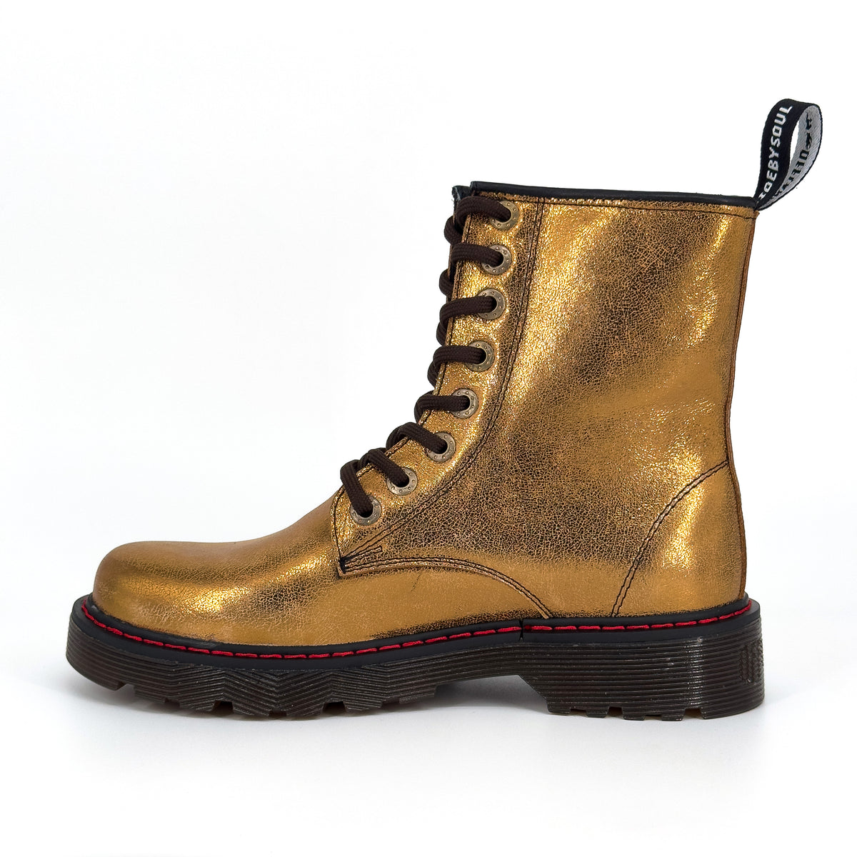 Botas Offlander, Tipo Militar - After Party, Piel Napa, Dorado ...