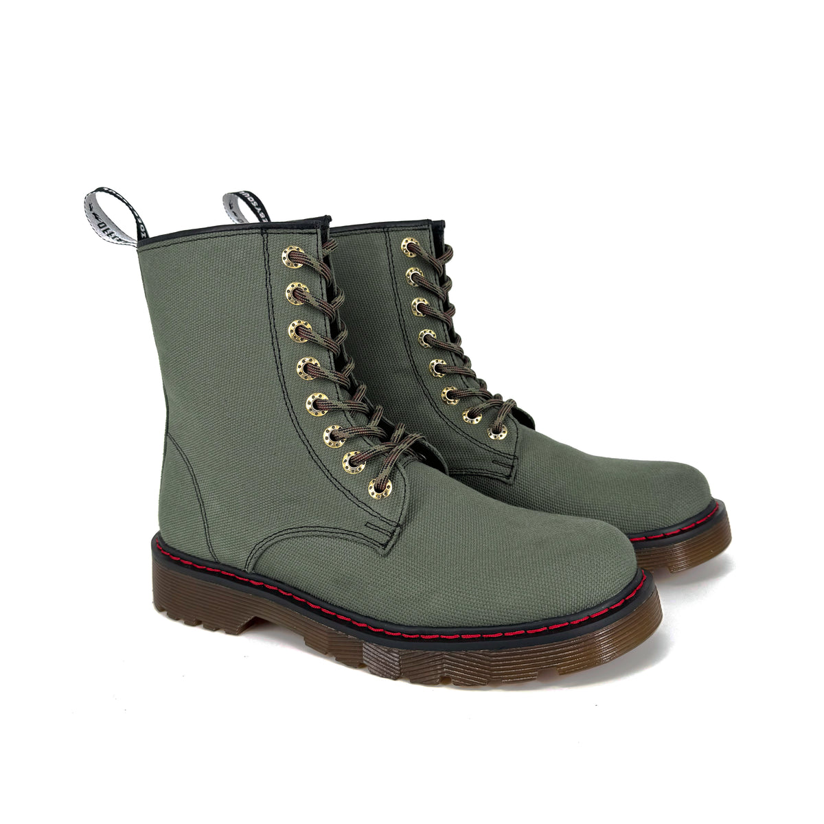 Botas Offlander, Tipo Militar, Lona, Verde Olivo – EMPORIO MIRANDA